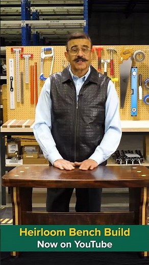 Grizzly Industrial CEO Shiraz Balolia Heirloom Bench Build