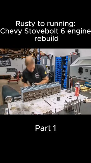 Chevy Stovebolt 6 engine rebuild part1 #hagerty #car #classic | 𝐀𝐦𝐞𝐫𝐢𝐜𝐚𝐧 𝐓𝐨𝐩 𝐒𝐡𝐨𝐰