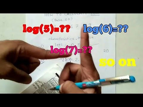 How to calculate log2| log3| log4/lg5|lg6/lg7 etc in hindi