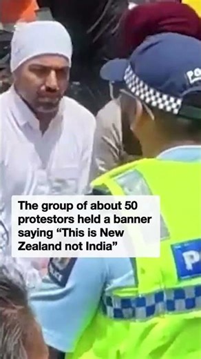 Anti-immigration group performs Haka to disrupt Sikh event