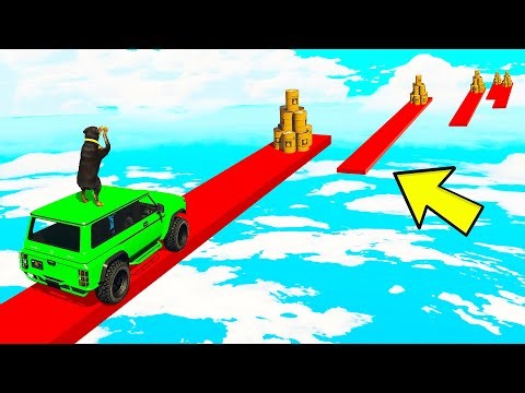 GTA 5: DO NOT HIT THE EXPLODING BARREL CHALLENGE with CHOP & BOB