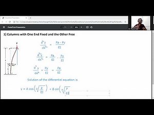 Derivation of columns with One End Fixed and Other end Free/ Column and Strut/Strength of Materials