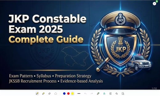 JKSSB Updates on Instagram: "How to Crack JKP Constable Exam? | Previous Paper Analysis & Best Books #jkpconstable #jkp #JKPolice #constable"
