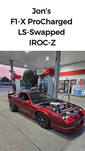 Jons F1-X ProCharged LS-Swapped IROC-Z