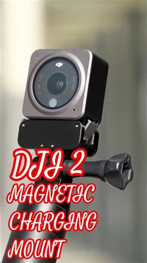 ELFOG Magnetic Mount Charging Base#djiaction2 #magneticmount #dji #chargingbase #dji2 #directmount