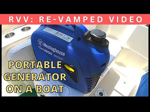 Portable GENERATOR Connection for BOATS (RE-VAMPED) Easy SETUP DIY