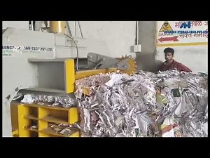Paper Baler, Cardboard Baler, Automatic Horizontal Baler for Waste Processing