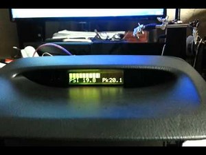 Arduino boost gauge for my Subaru STi