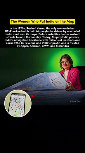 The Woman Who Put India on the Map ! #success #shorts #inspiration