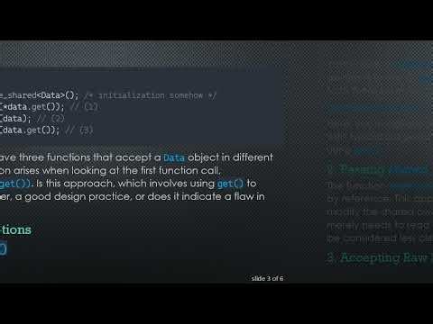 Understanding shared_ptr in C+ + API Design: Function Calls Explained