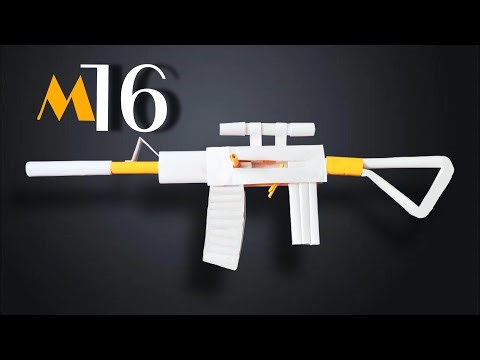 Paper M16 Gun Making | Easy Step-by-Step Tutorial