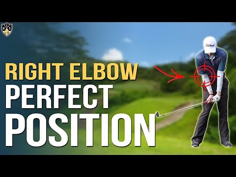 Right Elbow In Golf Downswing ➜ Get Perfect Impact Position