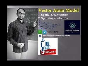 VECTOR ATOM MODEL: Spatial Quantization & Spinning of Electron