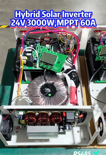 Low Frequency Inverter 24V 3000W with MPPT Controller