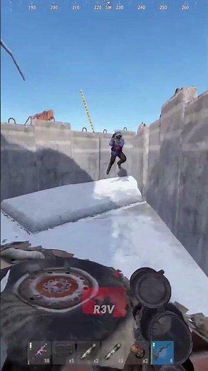 TRICKSHOTTING IN RUST 2.0 #rust #rustgame #rustpvp #rustconsole