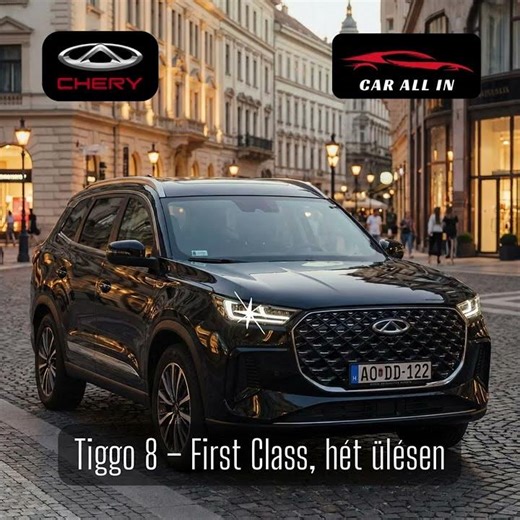 Chery Tiggo 8: First Class 7 ülésen