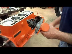 Allis Chalmers WD45 Restoration Engine Install Ep.26