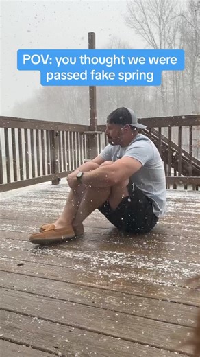 Yeah no we should’ve known but we never learn 😅 #michigan #michiganders #weather | The Michigander