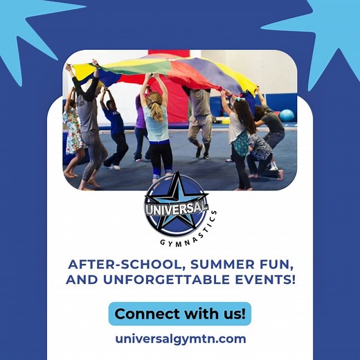 More than a gym: After-school, summer fun, and unforgettable events! Explore it all at universalgymtn.com ☀️ | Universal Gymnastics, Inc. | Facebook