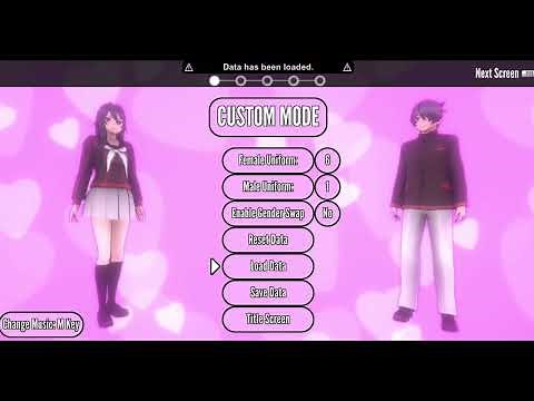 How to Permanently Save a Custom Mode in Yandere Simulator