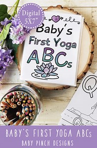 Yoga ABC Cards for Health, Wellness and Physical Education, Classroom Display