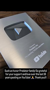 35 reactions · 9 comments | So much appreciation for all of your support Predator Family! Thank you so much for helping us all get to 100k subscribers on YouTube! 16 years strong on YouTube and 25 years strong in business building the most amazing 4x4 trucks in the world! Thank you!!!  | Predator Inc. | Facebook