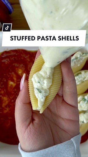 Delicious Stuffed Pasta Shells Recipe by Fody Foods
