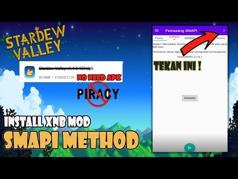 How to Install XNB Mod With SMAPI Method | Stardew Valley Android
