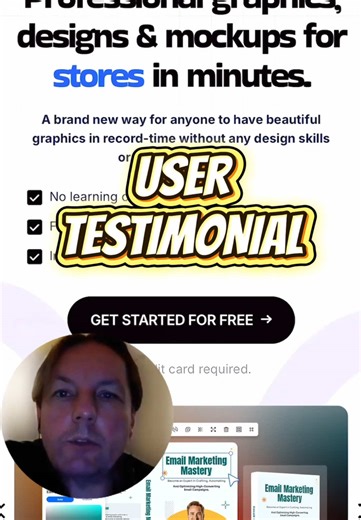 One of our ClickDesigns users shared how the platform completely changed the way he creates graphics 😎 From YouTube visuals to funnel backgrounds, mockups, and even full bundles, everything can be built inside ClickDesigns in minutes. No more wasting time juggling complicated tools or starting from scratch 🔥 ClickDesigns gives you everything you need in one place so you can save time and focus on growing your business 💰 Try ClickDesigns for FREE at clickdesigns.com #graphicdesign #funneldesig