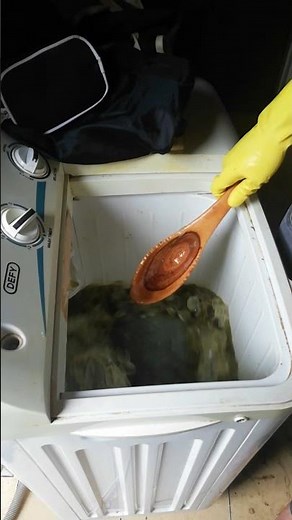 Using a washing machine to make solventless ice bubble hash in the bush