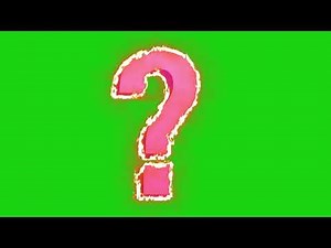 Green Screen Question Mark Animation Pack | No Copyright | Free Download