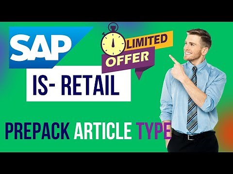14 - SAP IS-Retail: Understanding Prepack Article Type | Complete Guide for Beginners