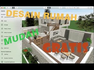 GAMPANG BANGET, APLIKASI DESAIN RUMAH GRATIS DI PC