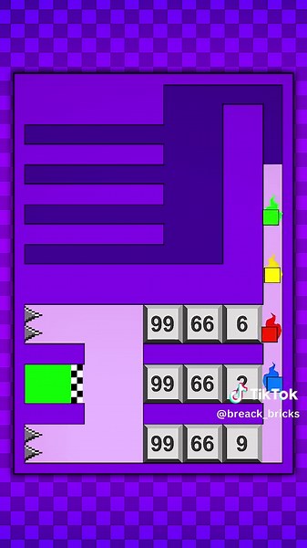 Square Race 2D: Obstacle Course Episode 03