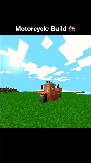 Minecraft Motorcycle Build That’ll Blow Your Mind! 🏍