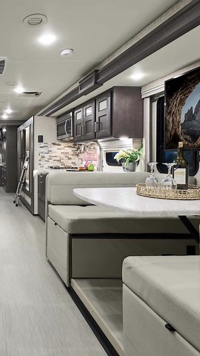 157 reactions · 11 shares | Lost in awe within the Inception Super C diesel motorhome's interior! Now with a BIG rebate, you can enjoy the elegantly designed living space and modern kitchen setup and keep some cash in your pocket. To view rebates on this and other models, visit https://www.thormotorcoach.com/pages/rebate-programs | Thor Motor Coach | Facebook