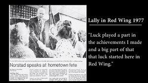 Lauris Norstad left Red Wing in 1925 after high school graduation for a remarkable career in the Military and in business. The 4 Star General eventually became head of NATO and a well respected global diplomat. General Norstad or "Lally" (in Red Wing) always held Red Wing close to heart and visited when he could. Learn about his global achievements in this 5 minute intro to Red Wing's General Lally. | Red Wing | Facebook