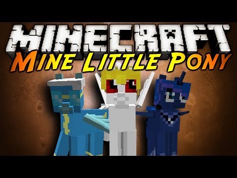 Minecraft Mod Showcase : MINE LITTLE PONY! (ft. Kuledud3 and Definitely Accidental)