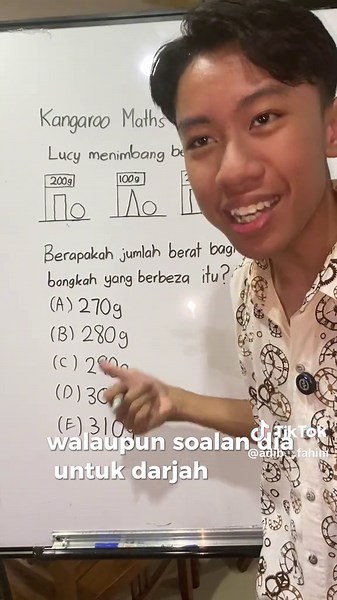 As always, Kangaroo Maths sentiasa bawakan soalan-soalan matematik yang di luar kotak 🤯 So mak ayah yang ada anak sekolah rendah tu, bolehla cabar anak join Kangaroo Mahs ni! At the same time, bagi exposure untuk mereka join pertandingan matematik peringkat kebangsaan. Mana tau ada reseki bawa balik medal jugak kan 🧩🫣 Sertai Kangaroo Maths sekarang sebelum tarikh tutup 6/3/2025 untuk berpeluang mendapatkan sijil peringkat Kebangsaan dan bawa balik medal Bronze, Silver ataupun Gold! Inilah mas