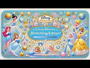 Disney Princess Yoga | Princess Brain Break | Calming Movement Activity | Fitness Workout!