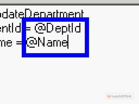 MSBI - SSIS - ADO Input Parameters And Parameter Mapping - Part-100