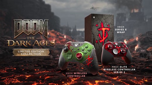 45K views · 416 reactions | Doom: The Dark Ages launches on May 14! Here's a look at the Doom-themed Xbox accessories up for preorder now. | IGN | Facebook