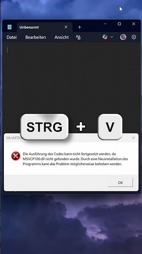Hardly anyone knows this Windows trick 😱 CTRL + C! Copy error message with shortcut