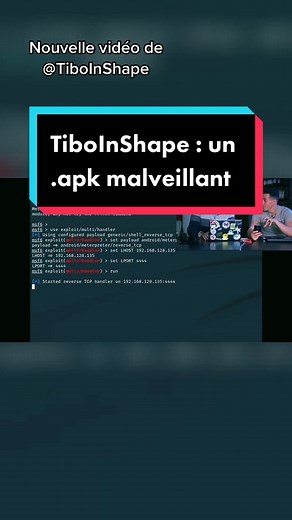 Tibo InShape : Tutorial sur les APK malveillants