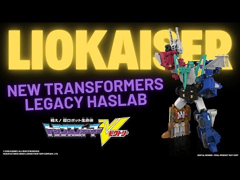 NEW TRANSFORMERS HASLAB! Legacy Liokaiser Combiner - The Ultimate Combiner Awaits!