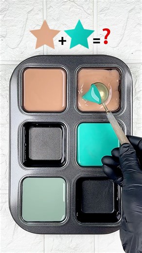 Colors that make your home look clean and elegant 🤩😍 #colorlovers #colormix #relaxing #shortvideo