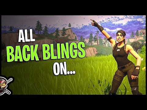 All Back Blings on Commando - Fortnite Cosmetics