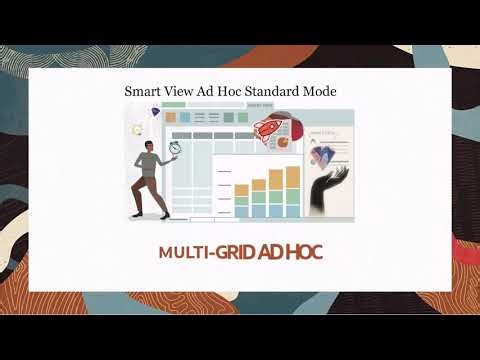 Performing Enhanced Ad Hoc Analysis in Smart View Standard Mode