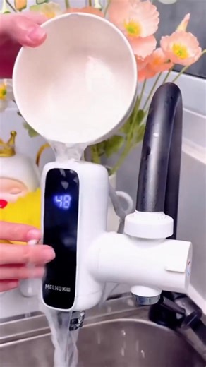 No geyser? No problem. Enjoy instant hot water for washing, cooking, cleaning & winter use. Just plug → attach on tap → hot water flows. Anyone can install it. Features: • Very Safe to use & WaterProof • Hot water up to 60°C • LED temperature display • Energy efficient - Only Uses 1 Unit / Hour | Talec.Pk | Facebook