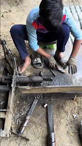 Gi wire net making proses #giwire #wireworks #wirecutter #foryou #machine